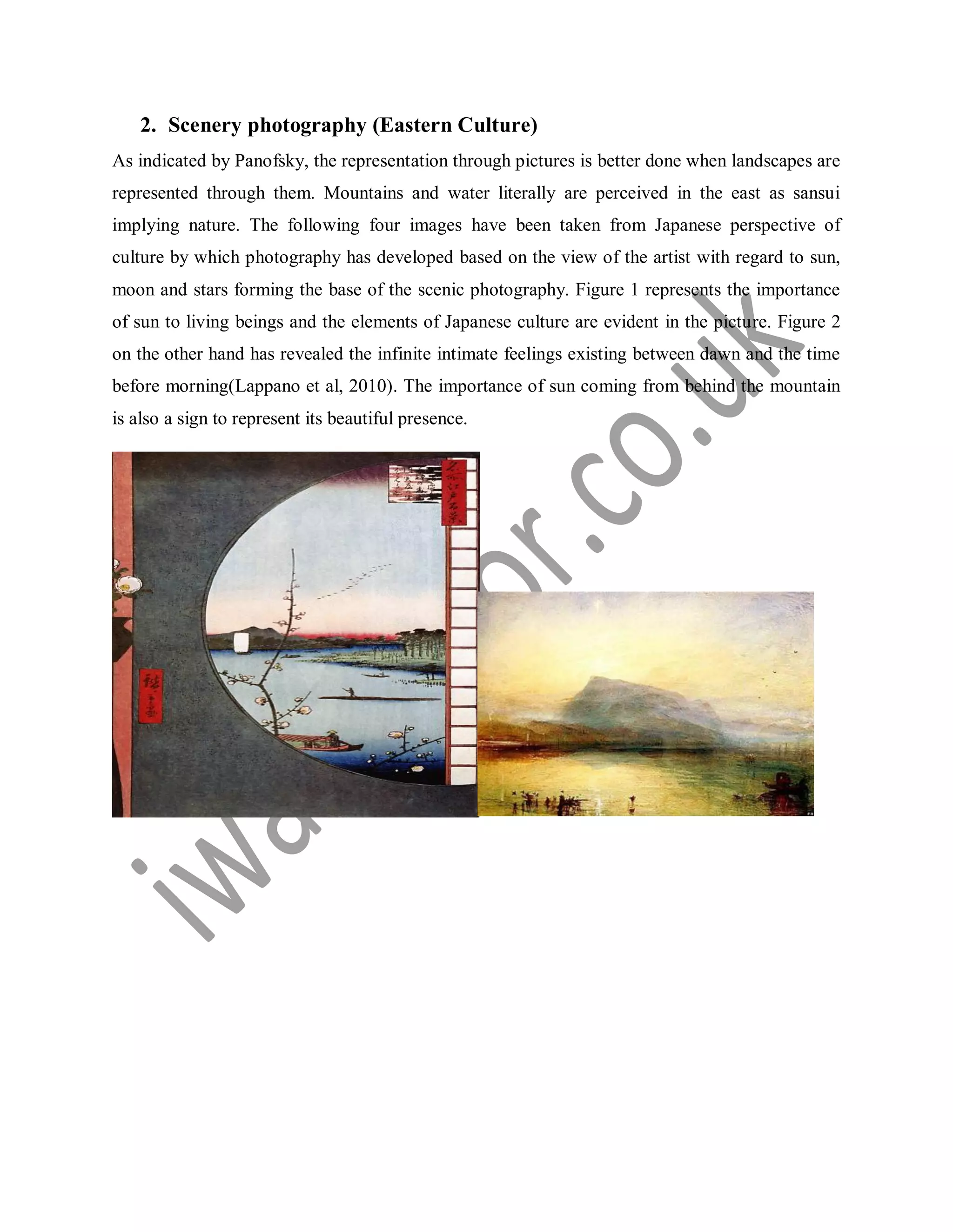 Eastern and western photography differences | PDF