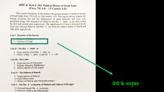 Political History of Eastern Chalukyas (Vengi) | PDF