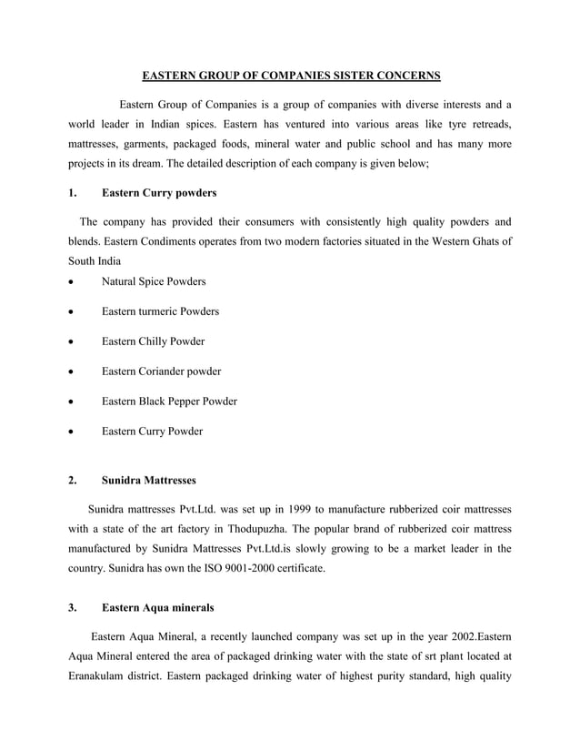 Eastern condiments final_hard_copy | DOCX