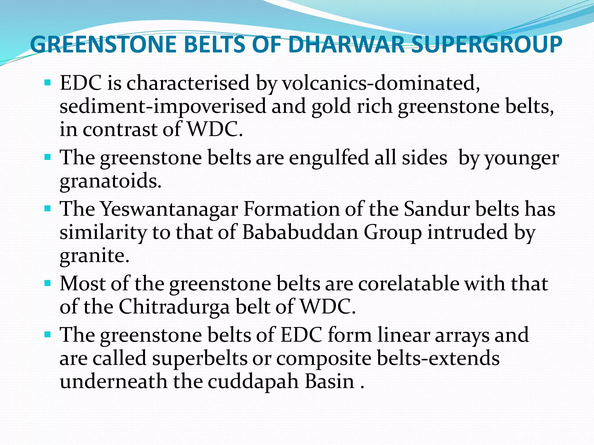 Eastern dharwar craton | PPTX