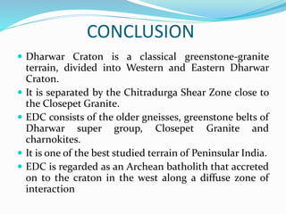 Eastern dharwar craton | PPTX