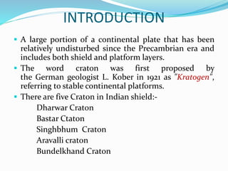 Eastern dharwar craton | PPTX