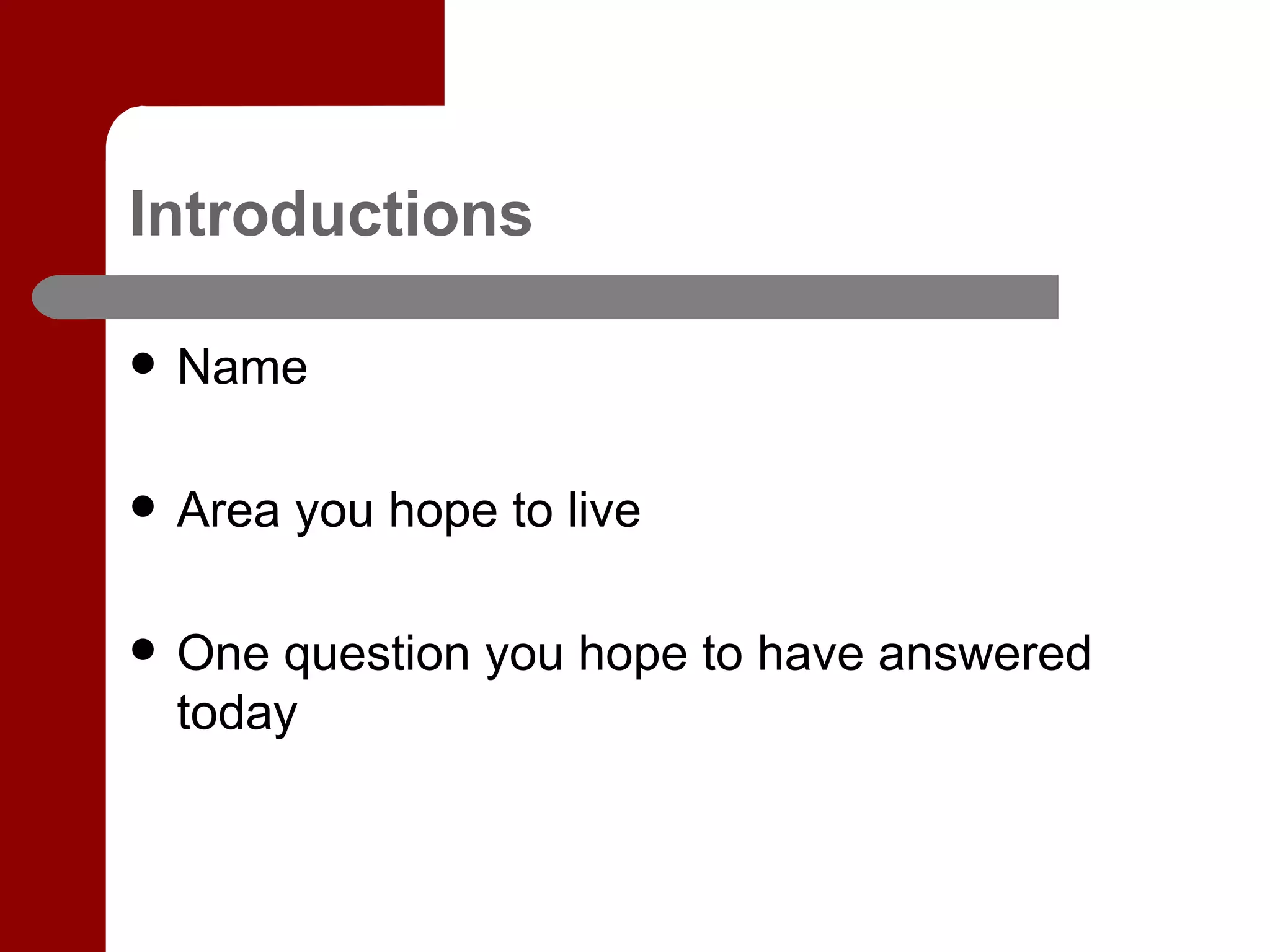 Eastern Eight Orientation