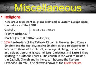 Eastern europe ppt | PPTX