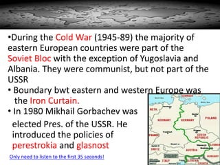 Eastern europe ppt | PPTX