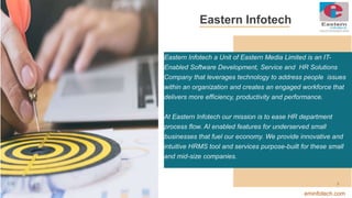 Eastern infotech final ppt | PPT