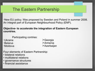 Eastern partnership presentation | PPT