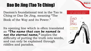 Introduction to Eastern Religions (Daoism and Shintoism) | PPTX