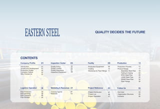 Eastern Steel Manufacturing Co.,Ltd | PPT