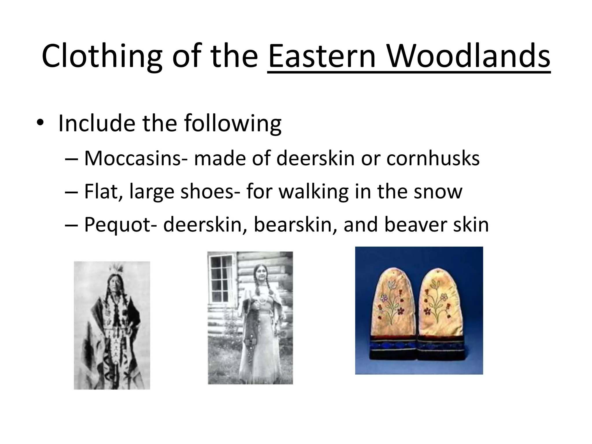 Eastern Woodlands Native Americans | PPTX