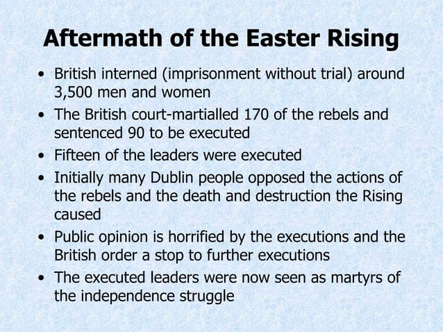 Easter rising 1916 | PPT