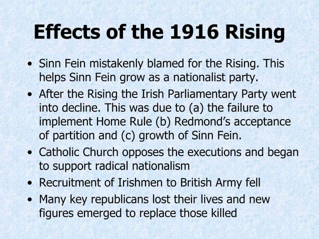 Easter rising 1916 | PPT