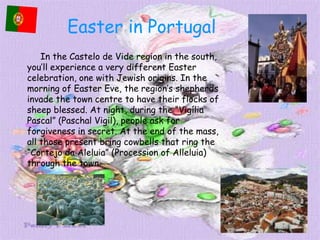 Easter Traditions Portugal | PPSX | National & Civic Holidays | Holidays