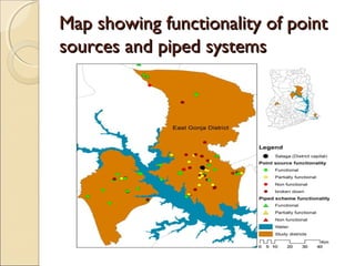 East Gonja District of Ghana - Moving from monitoring to decision making with data | PPT