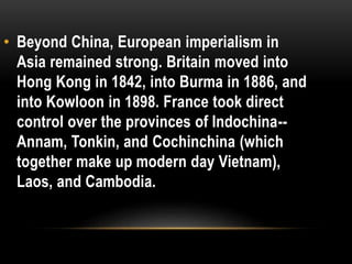 East imperialism | PPTX