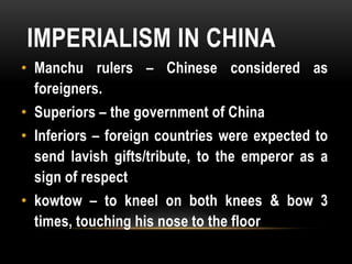 East imperialism | PPTX