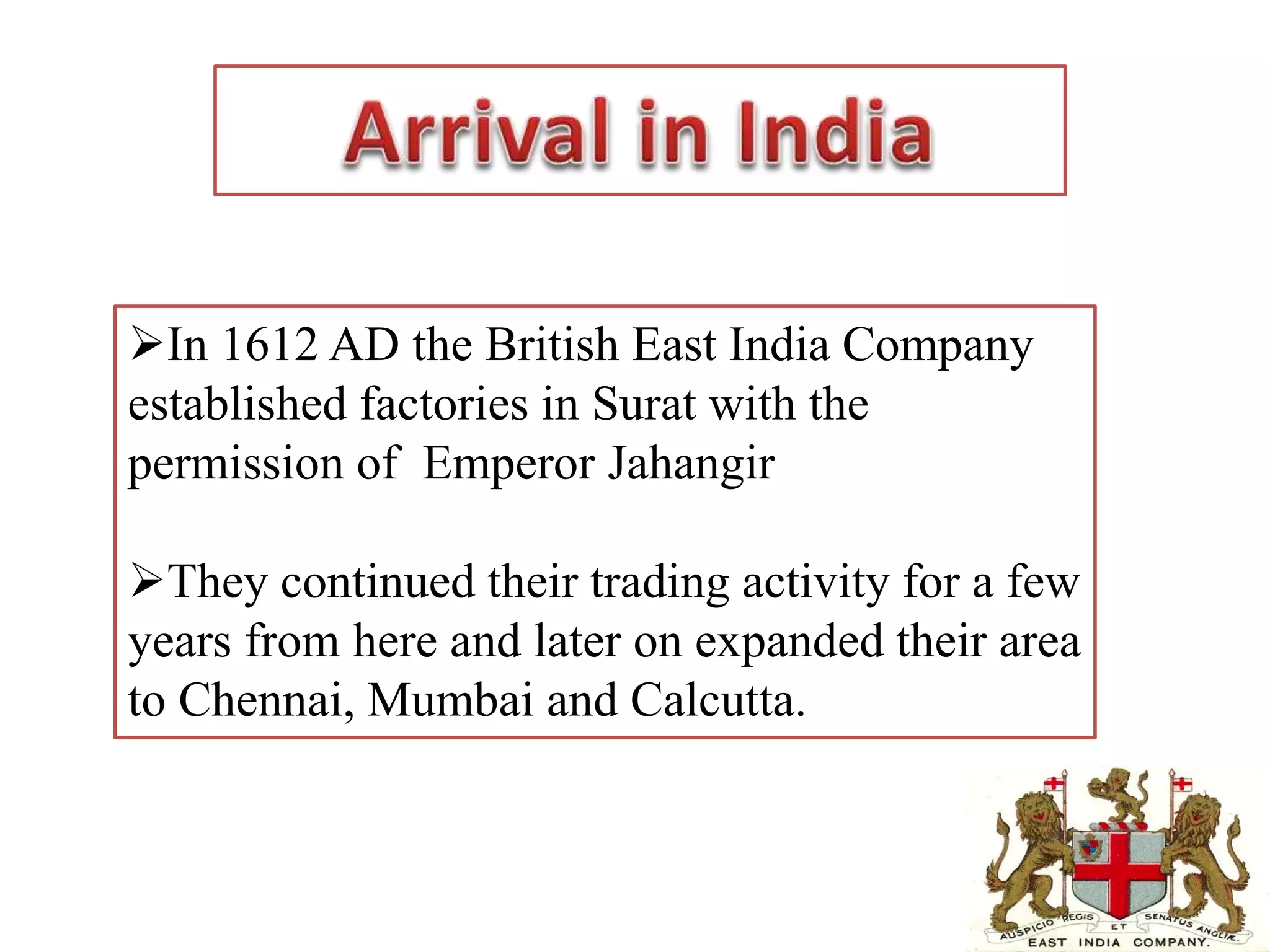 East india company | PPTX