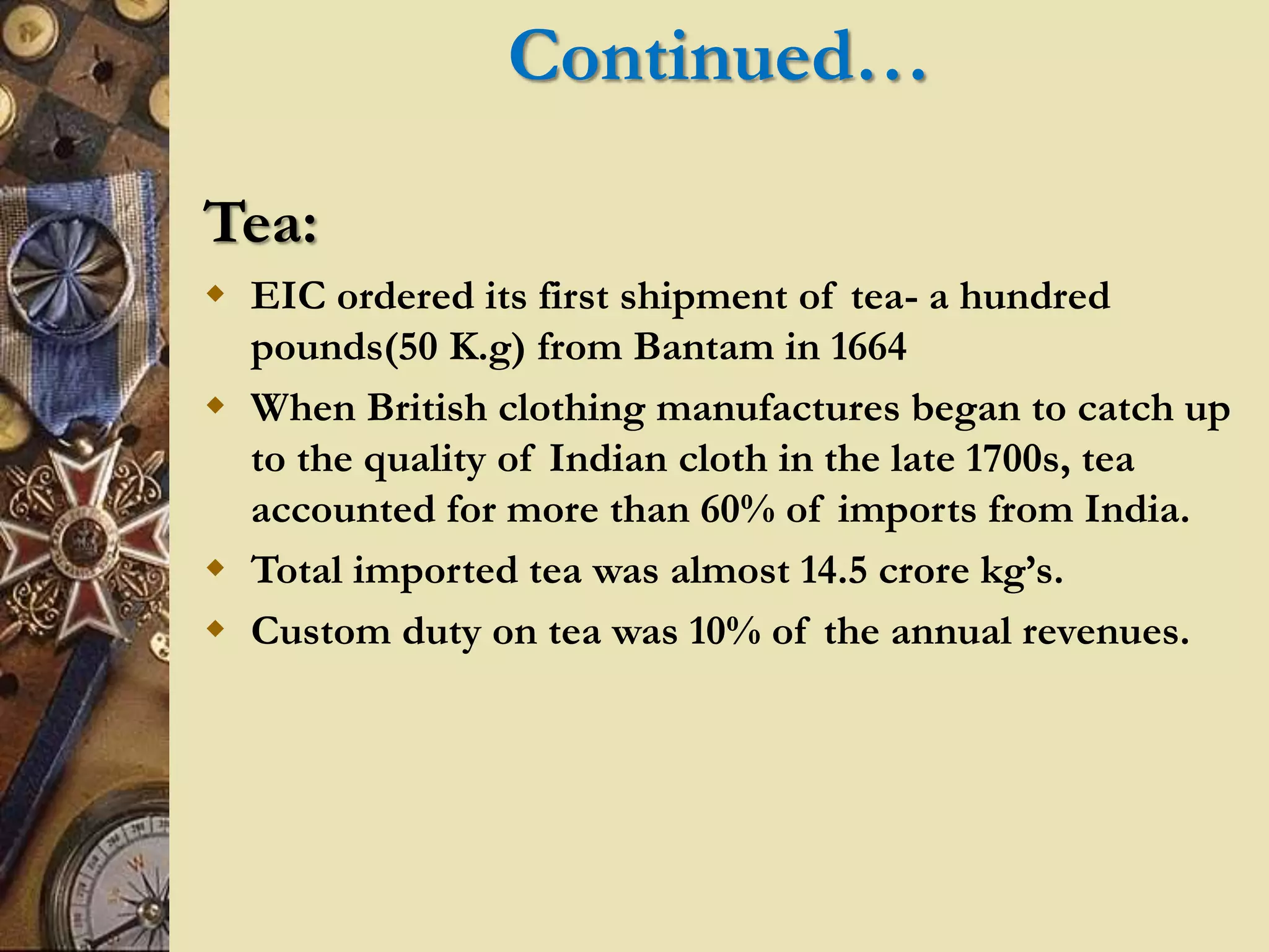 The British East India Company-The Rise and Fall | PPT