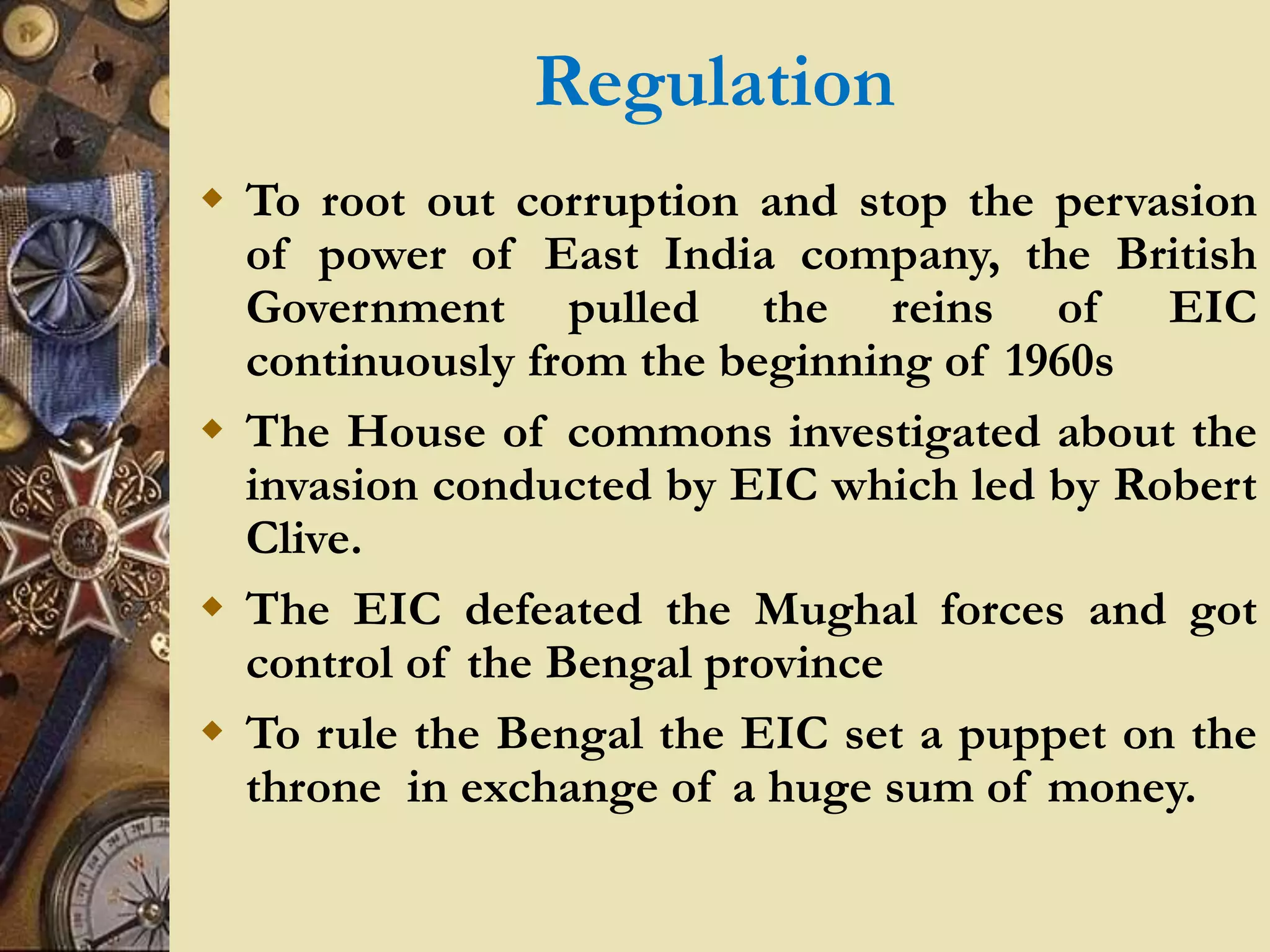 The British East India Company-The Rise and Fall | PPT