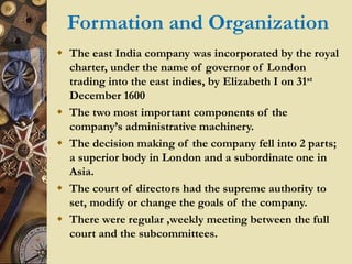 The British East India Company-The Rise and Fall | PPT