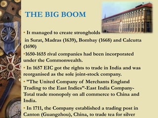 The British East India Company-The Rise and Fall | PPT