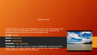 East indian rivers | PPTX