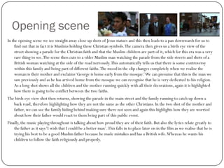 East is east scene analysis | PPTX