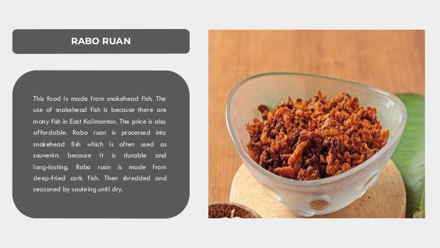 East Kalimantan Food / Beverages | PDF