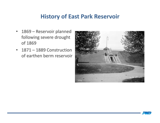 East Park Reservoir Improvements | PPT
