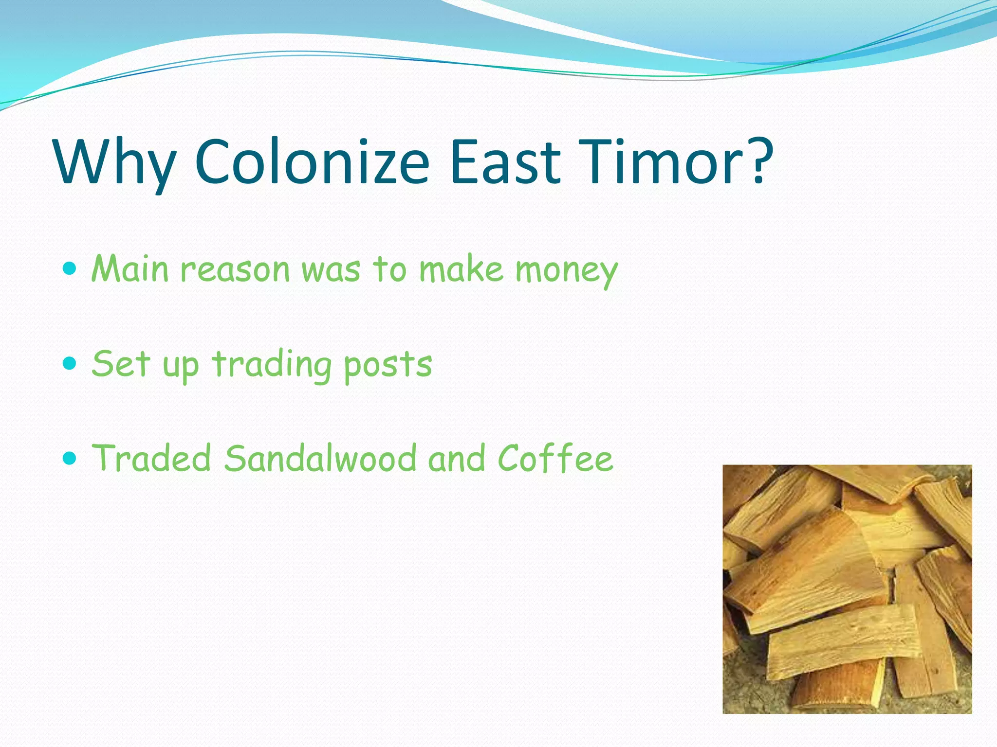 East timor | PPT