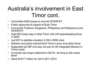 East Timor | PPTX