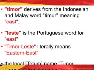 EAST TIMOR.pptx