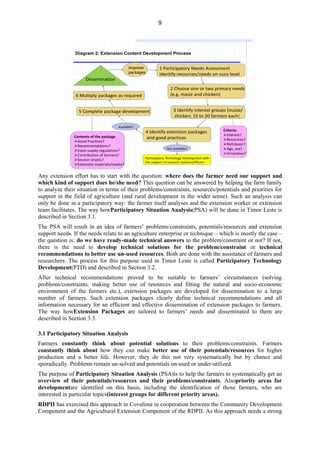 East Timor Agriculture Extension Strategy | PDF