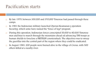 East timor case | PPT