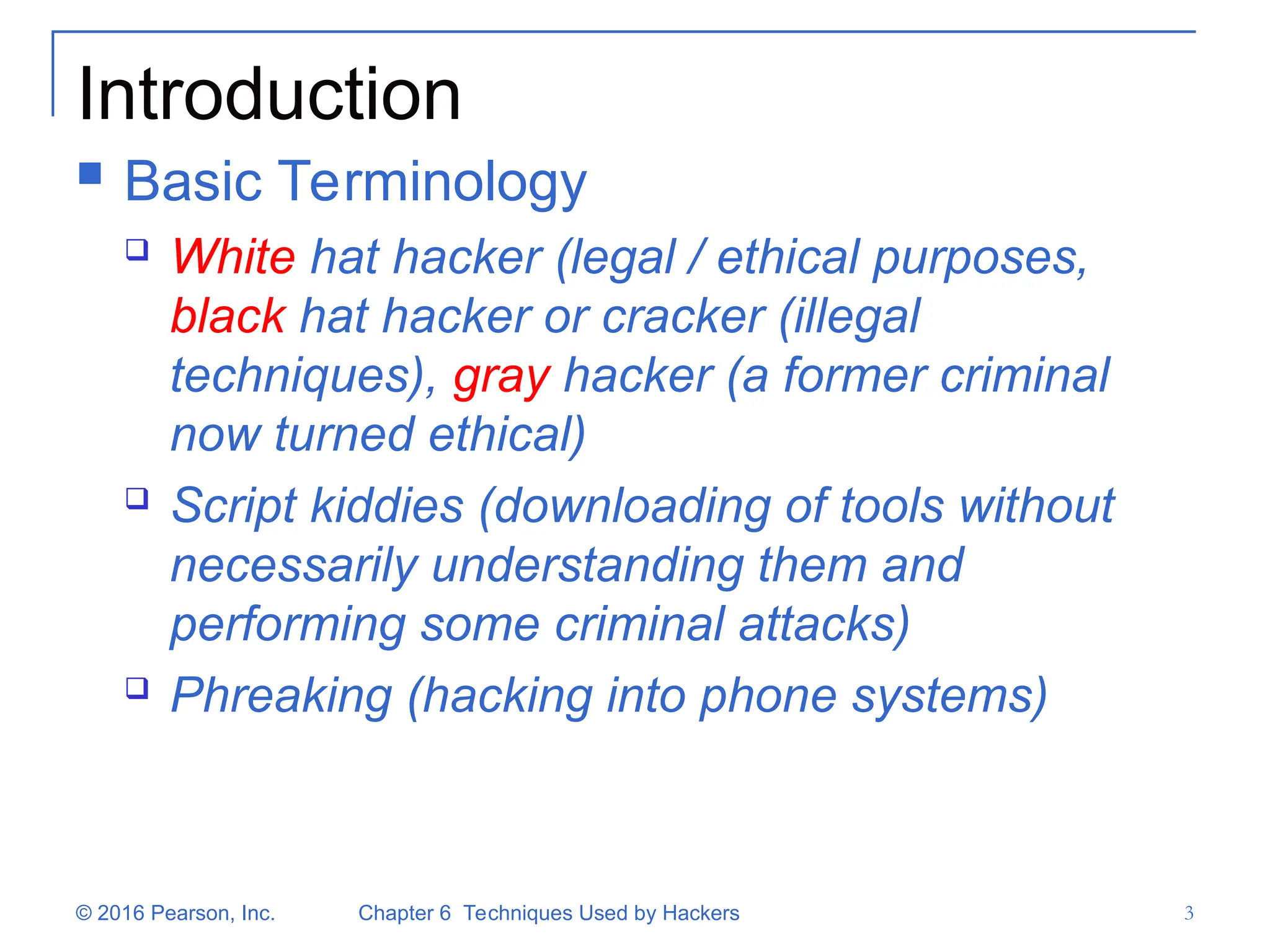 Understand the basic methodology used by hackers | PPT
