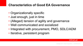 Governance as Sustainability in the Enterprise Architecture Discipline ...