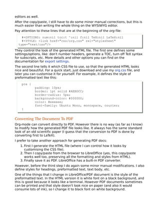 Easy Blogging With Emacs | ODT | Web Design and HTML | Internet