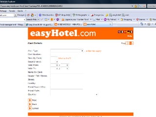Easy Hotel.Com Booking Process | PPT
