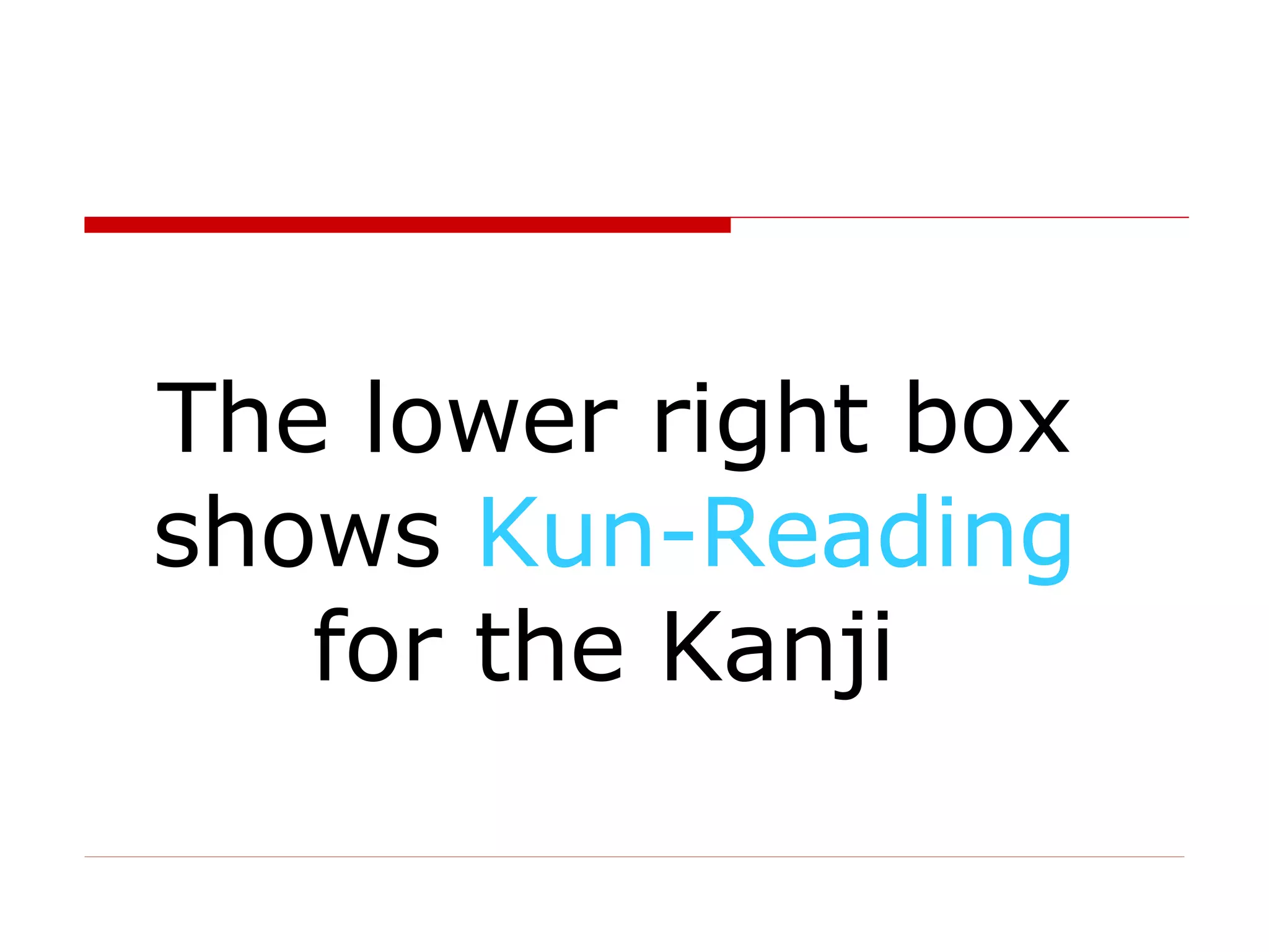 Easy Kanji Introduction | PPT