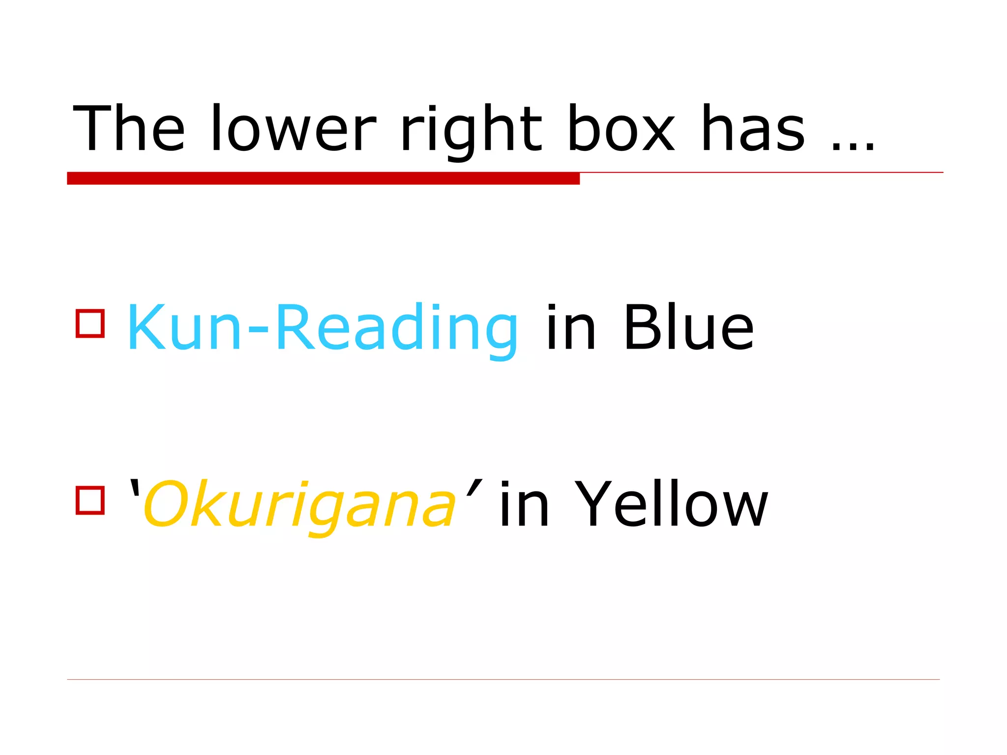 Easy Kanji Introduction | PPT