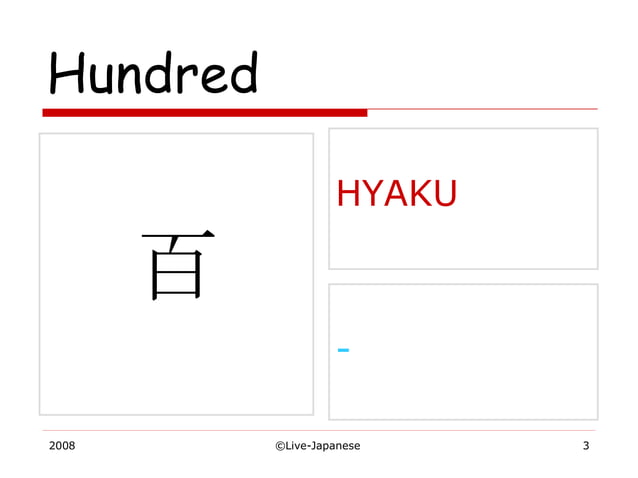 Easy Kanji Large | PPT