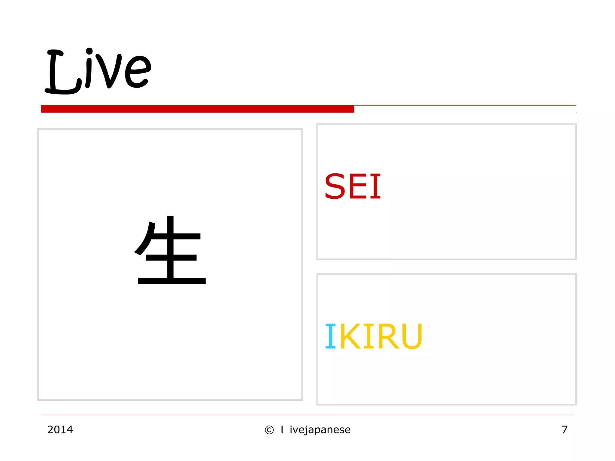 Easy Japanese Kanji used for "school" settings | PPT