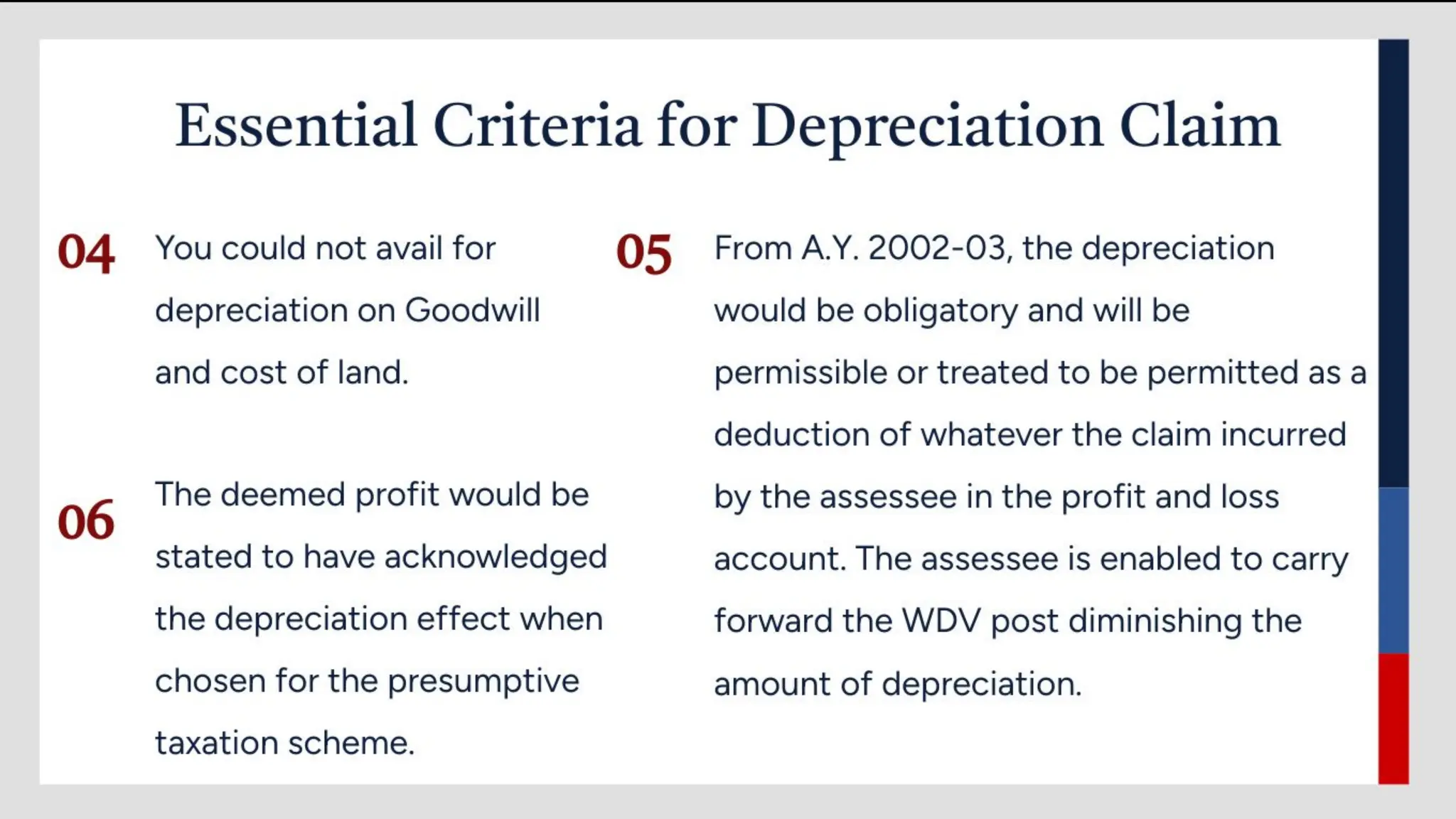 Simplified Creation of Depreciation Chart with Gen IT Software | PPT
