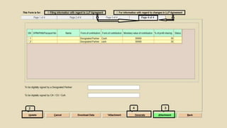 Gen Complaw Software Simplified LLP 3 Agreement Form Filing | PPT