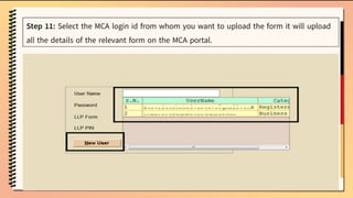Gen Complaw Software Simplified LLP 3 Agreement Form Filing | PPT