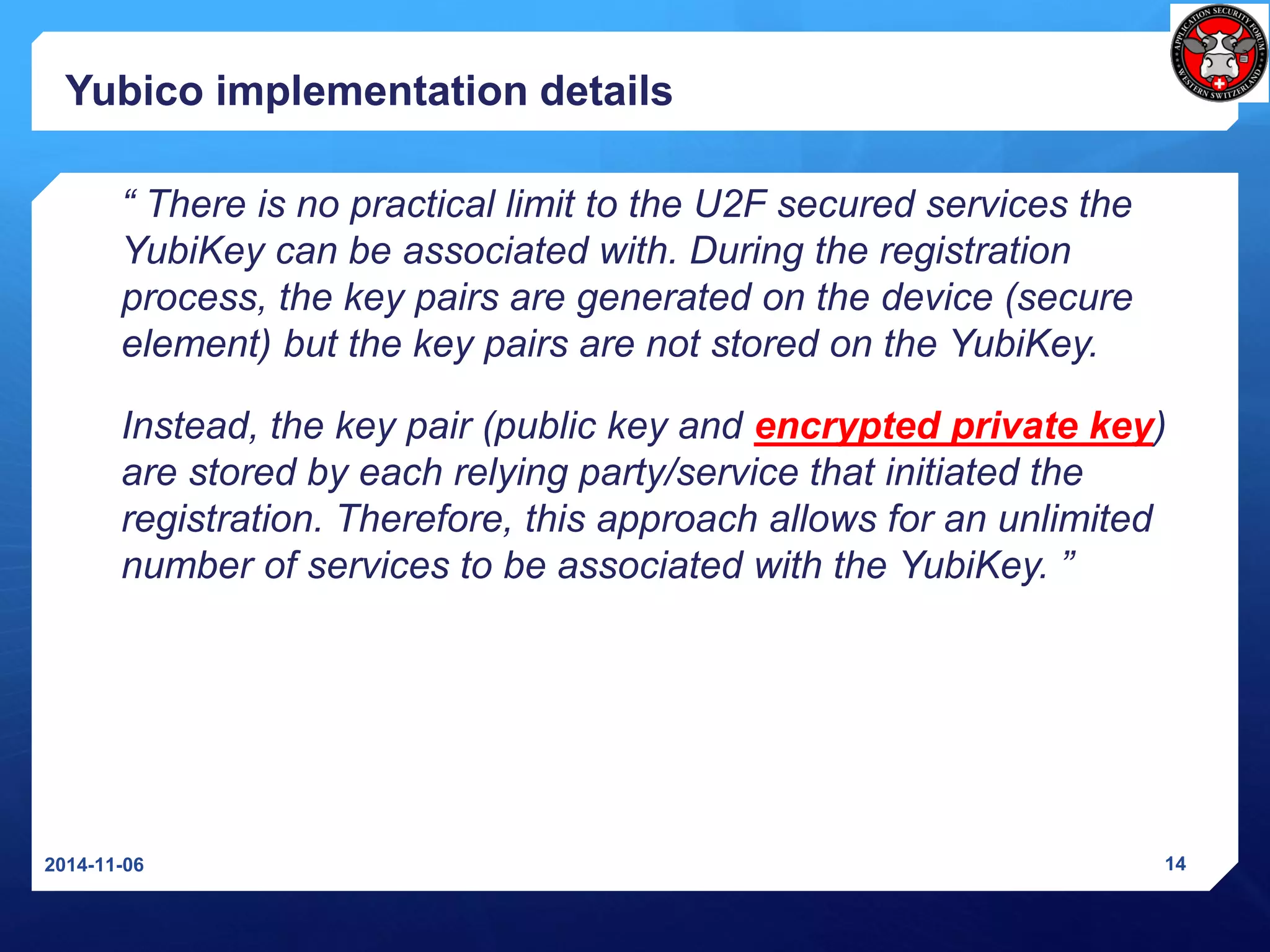 Easy public-private-keys-strong-authentication-using-u2 f | PDF