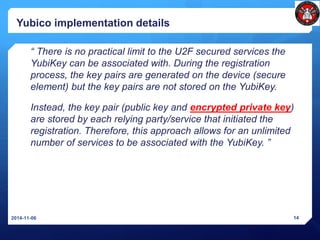Easy public-private-keys-strong-authentication-using-u2 f | PPT