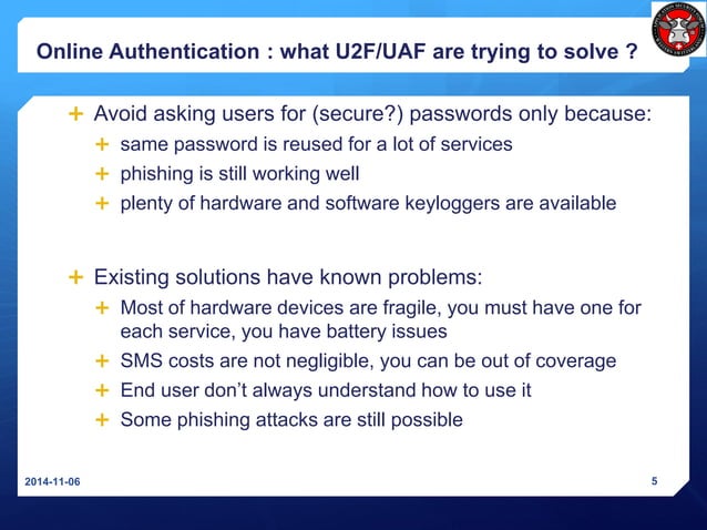 Easy public-private-keys-strong-authentication-using-u2 f | PPT