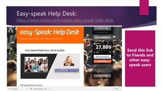 Easy speak advantages for pathways | PPT