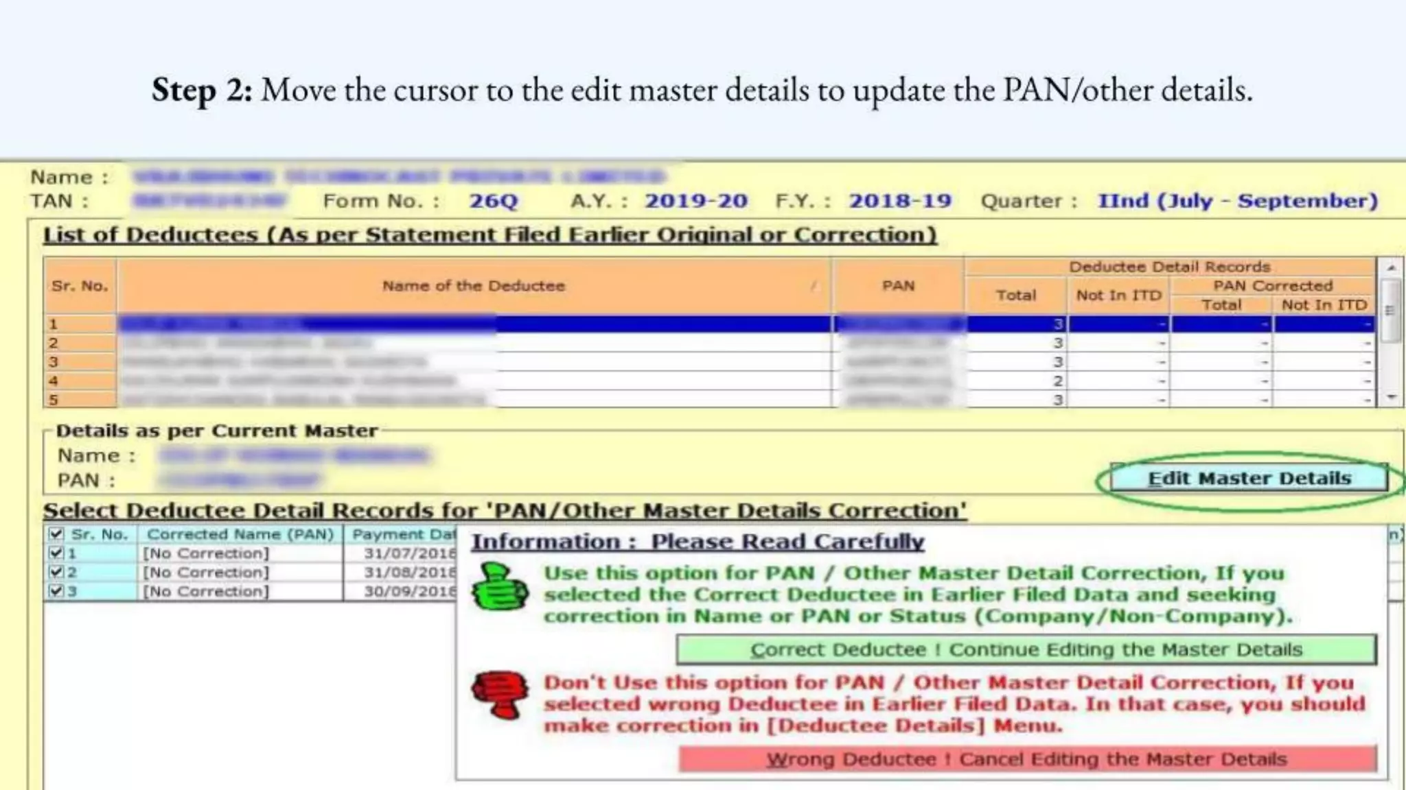 Simplified Corrections: Rectifying Four Types of Errors Using Gen TDS ...
